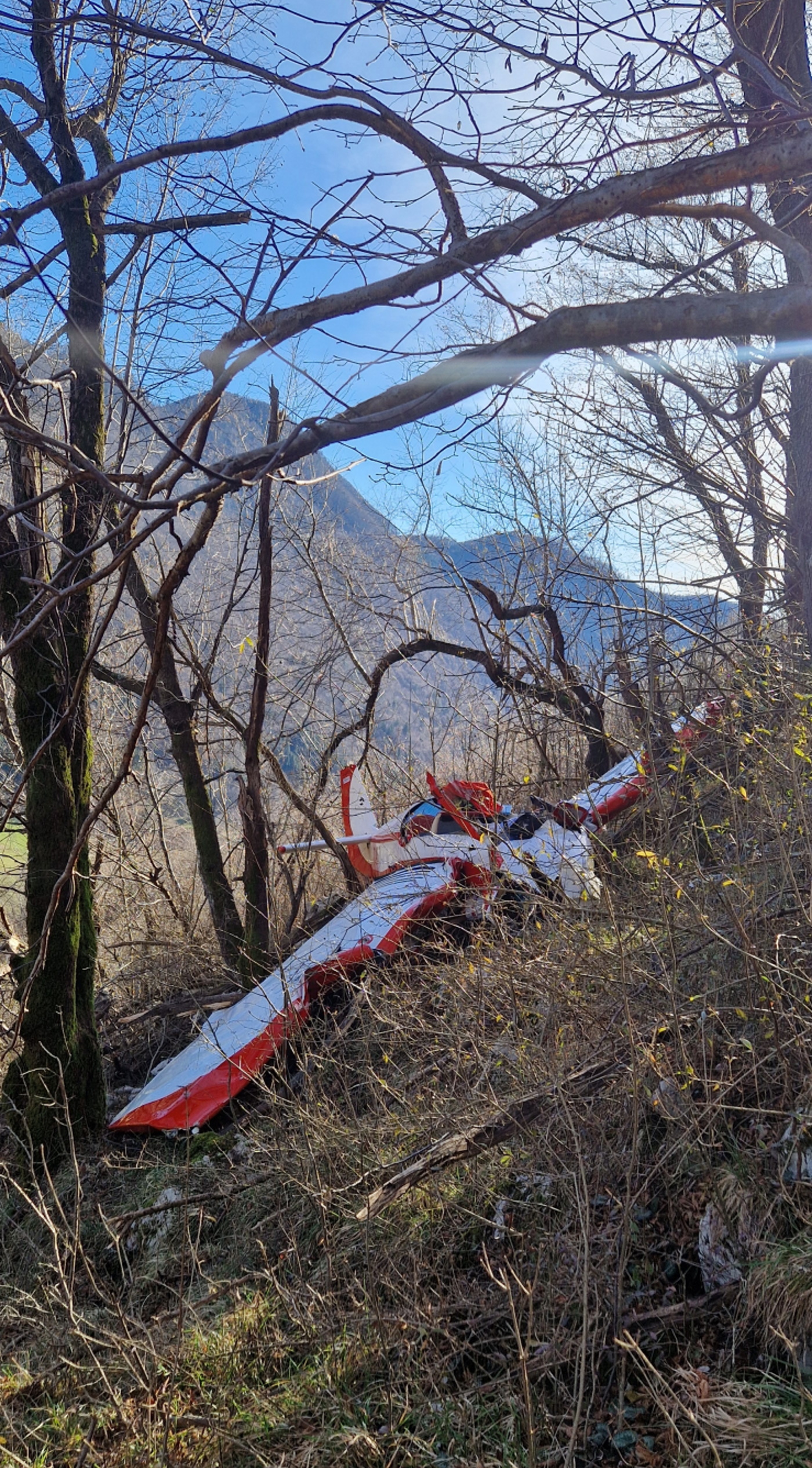 Kriminalisti še preiskujejo okoliščine strmoglavljenja letala pri ...